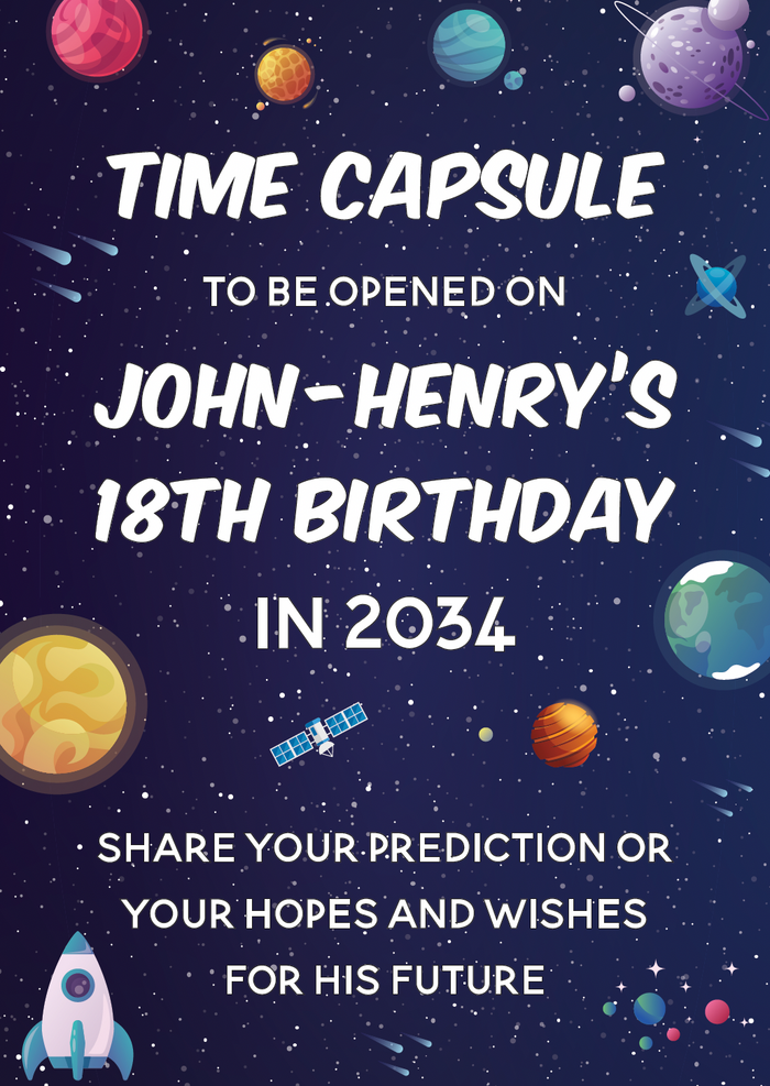 TIME CAPSULE POSTERS